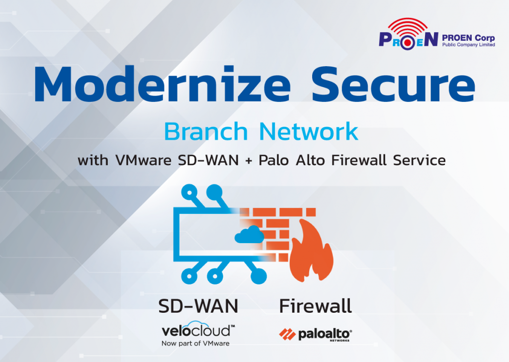 Modernize Secure Branch Network with VMware SD-WAN + Palo Alto Firewall Service | Branch Connect